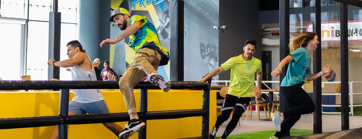 The most epic trampoline park full of fun | Bounce Qatar